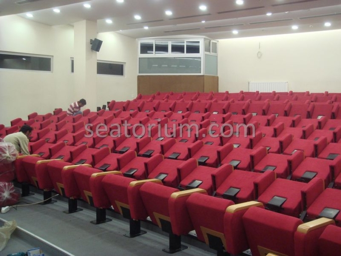 İlmi Research Center Auditorium Chairs Installation - Expert At Auditorium Seating, Cinema ...