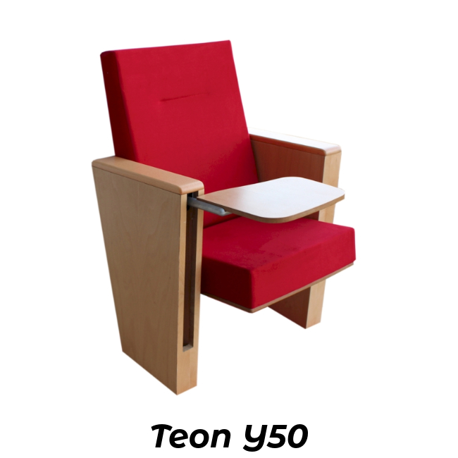 Auditorium Chair With Writing Pad - Seatorium™ - Lecture Theatre