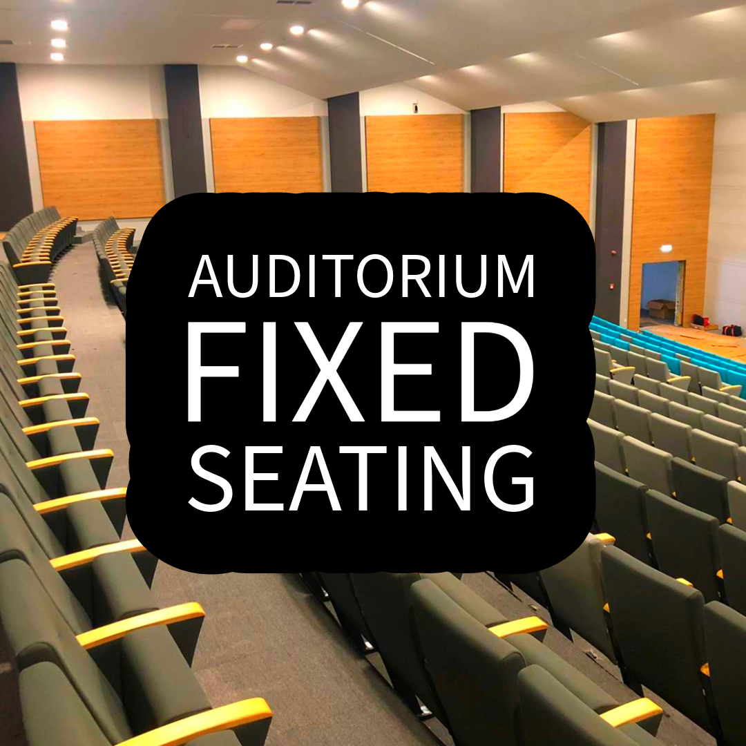 Auditorium Fixed Seating - Seatorium™