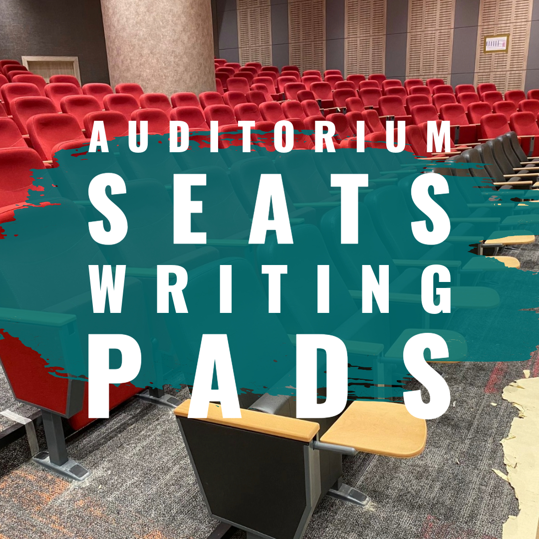 Auditorium Chair With Writing Pad - Seatorium™ - Lecture Theatre