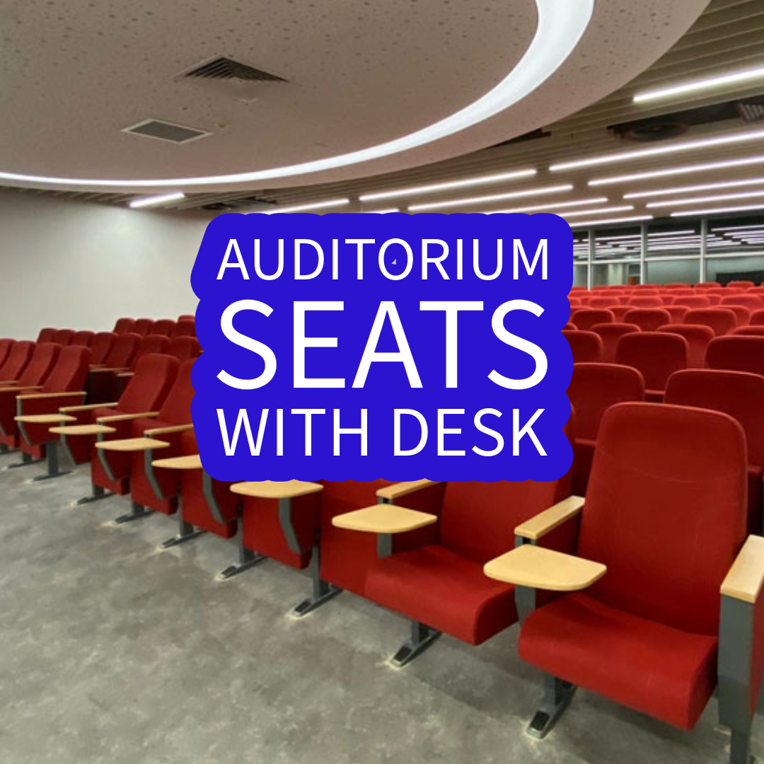 Auditorium Seats With Desk - Seatorium™